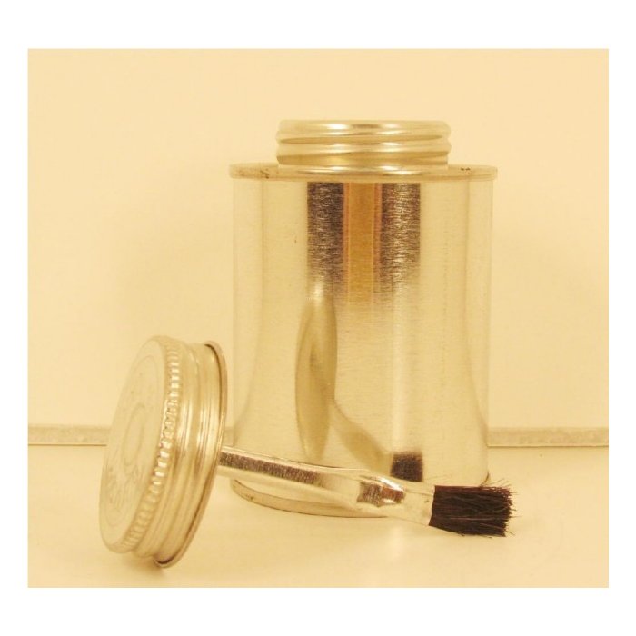 BPICAN Empty Cement Can With Brush 8oz.