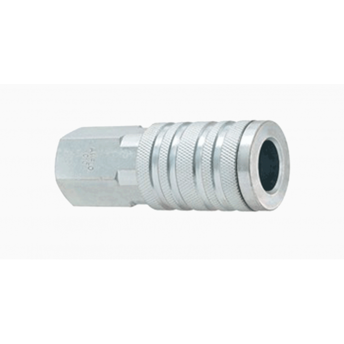 C10 1/2in. I/M/T Design x 1/2in. FNPT Steel Coupler Qty/50