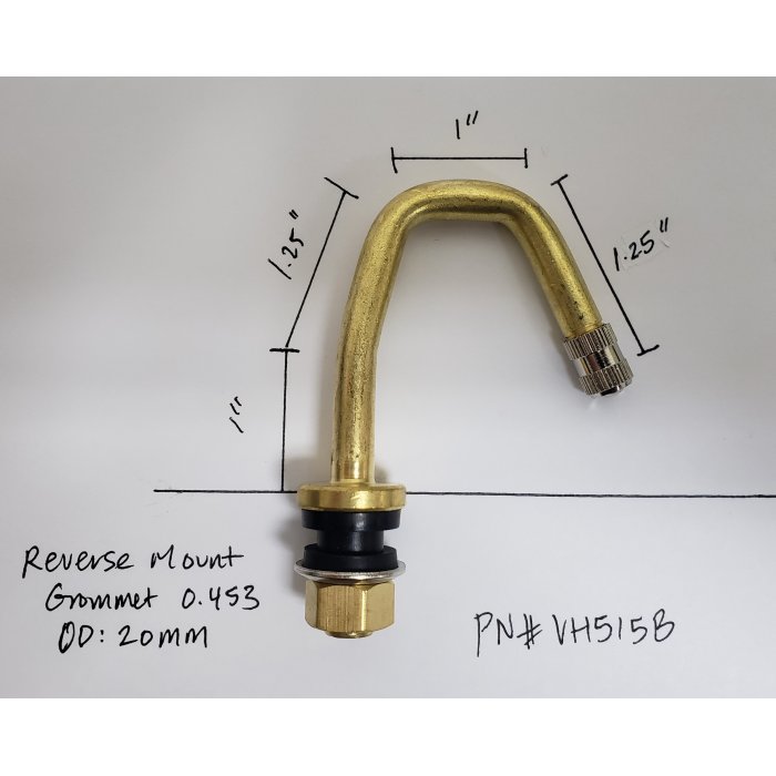 VH515B Outer DuallyValve Stem, TR500, VH515BC,