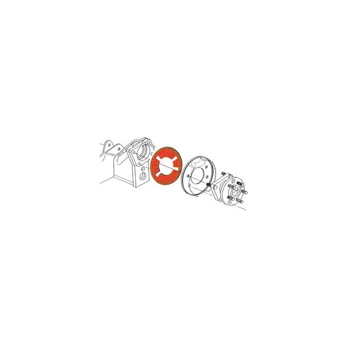 75800 Full Contact Dual Angle EZ Shims-Red