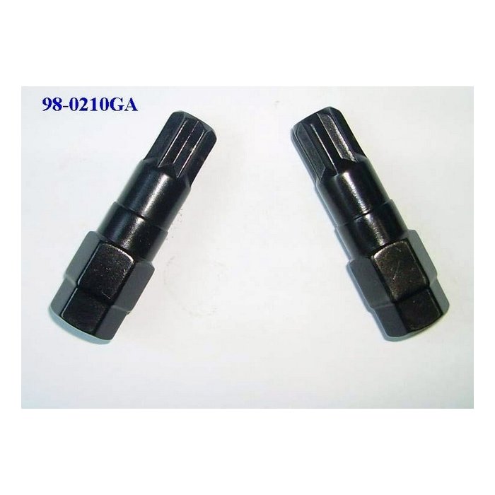 98-0210GA Tuner Lug Key Duplex Hex Qty:1