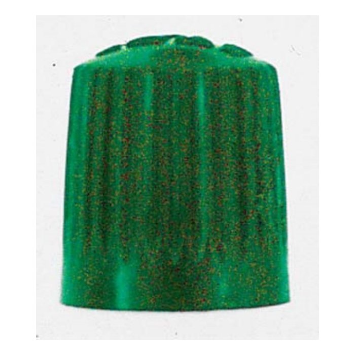 AS660VGREEN Green Plastic Nitrogen Cap Qty 100